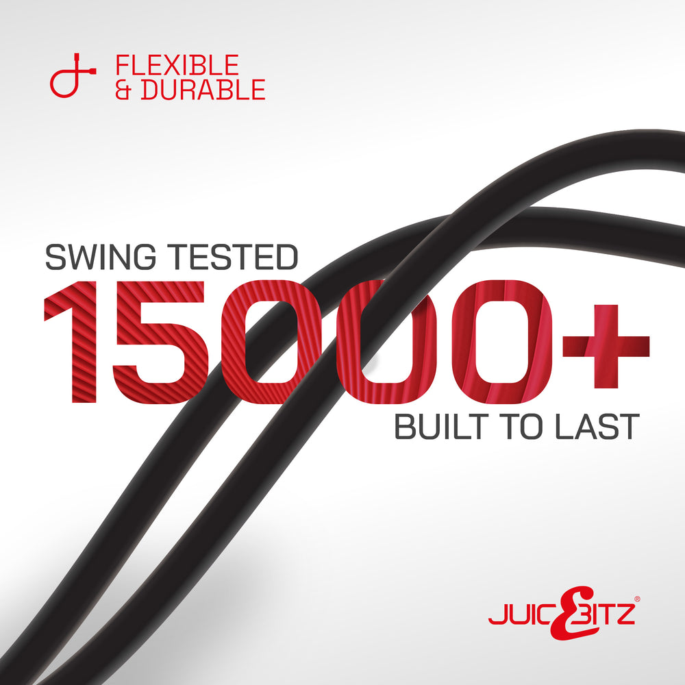 JuicEBitz - USB-C to Angled Micro-USB 2.0 Fast Charger Data Cable - Black