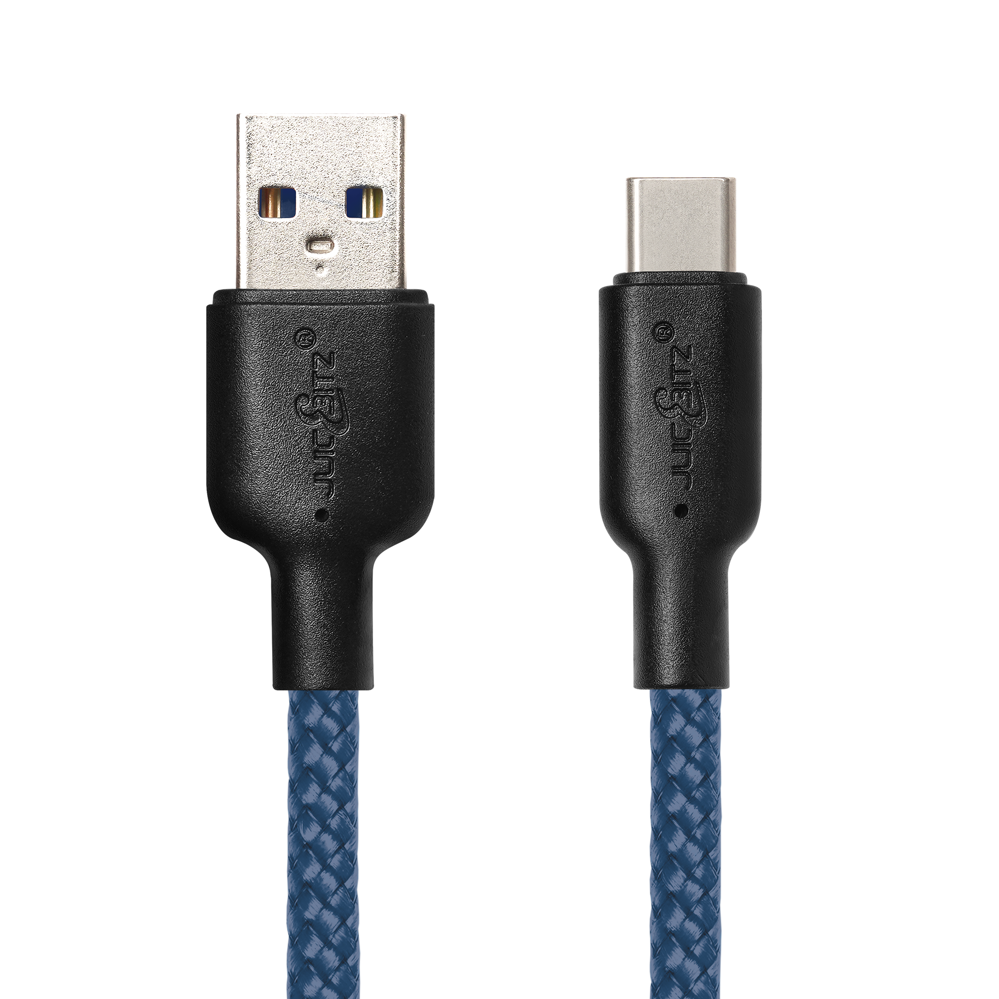 JuicEBitz - 60W USB-A to USB-C Nylon Braided Strong Heavy Duty Super ...