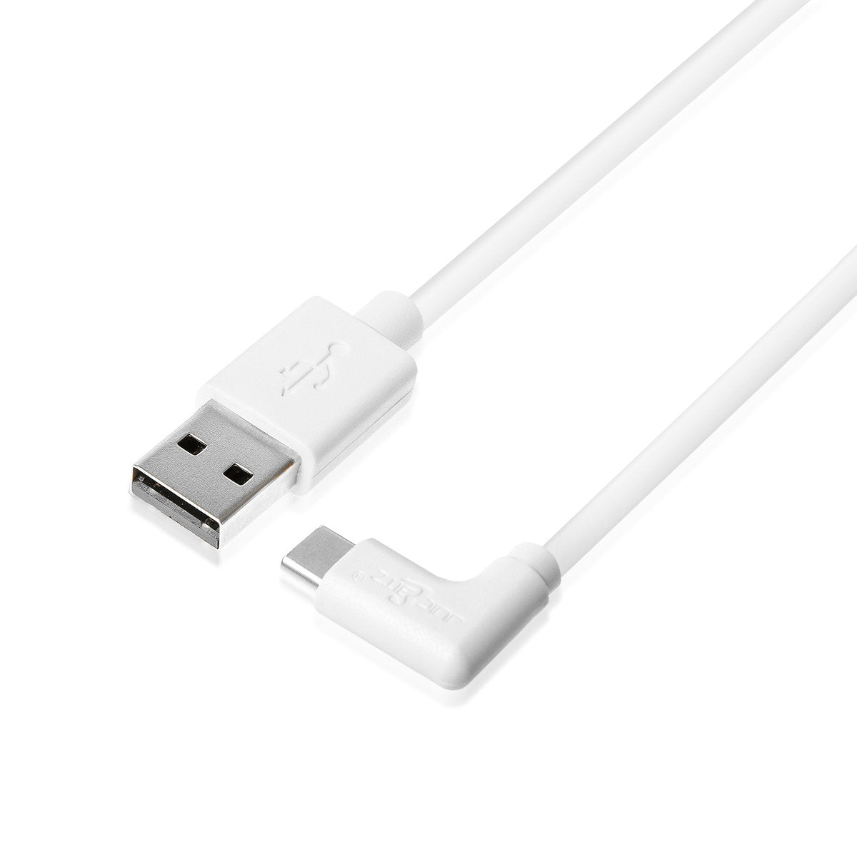 JuicEBitz - USB 2.0 Male to Angled USB-C (Type C) 20AWG, 3A Fast ...